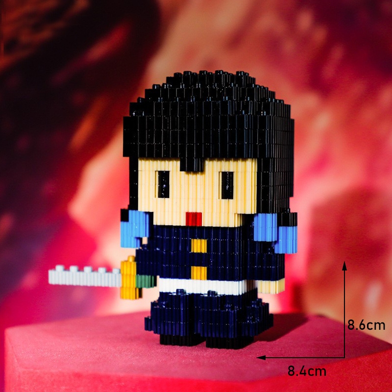 LBOYU Demon Slayer Building block Cartoon Anime Nezuko Tanjirou Zenitsu ...