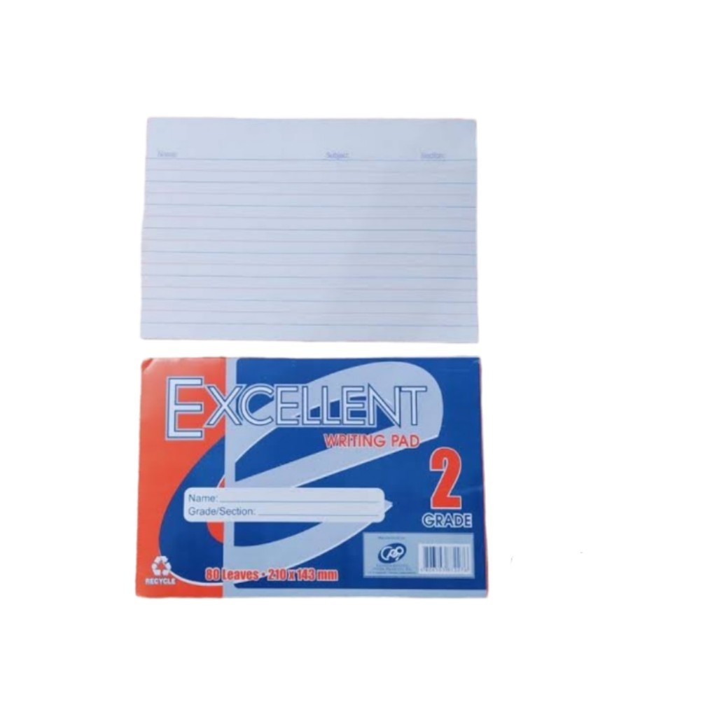 All Pad paper sold per 1 ream/10 pads paper grade 1, 2, 3, 4 ...
