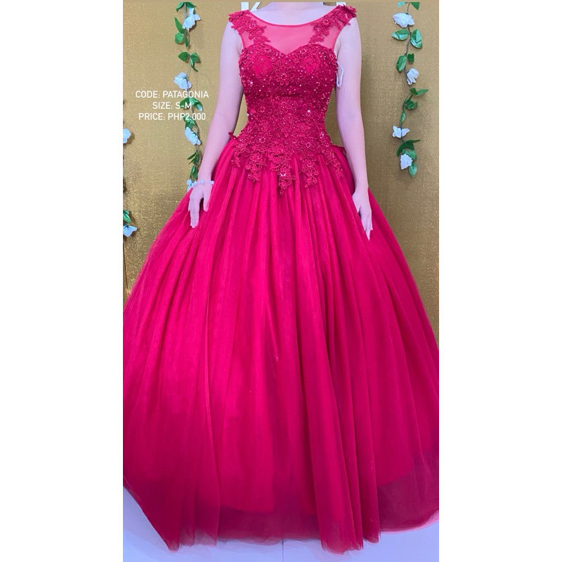 DEBUT GOWN (CODE: PATAGONIA) | Shopee Philippines