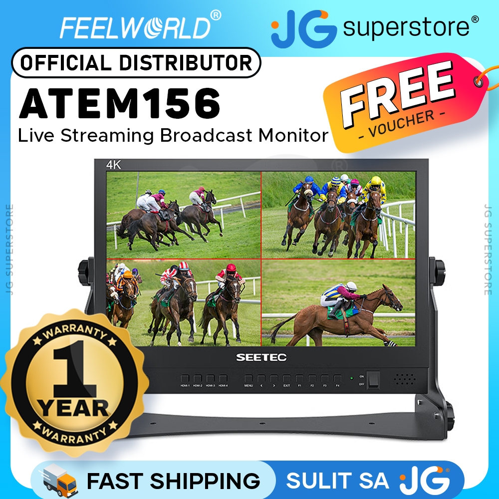 Feelworld SEETEC Full HD 15.6" Live Broadcast IPS LCD Monitor Multiview ...