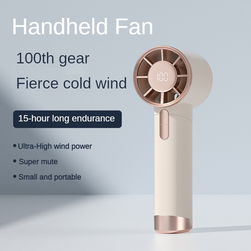 100 Speed Wind Gear Adjustment DS - 1013 Rechargeable USB Handy Fan ...