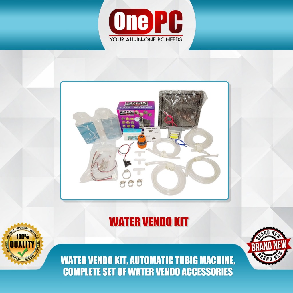 ONE PC WATER VENDO KIT, AUTOMATIC TUBIG MACHINE, COMPLETE SET OF WATER ...