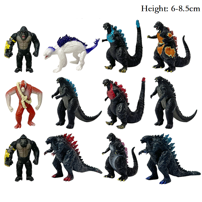 Godzilla VS Kong Set of 12/16 Earth Shin Mecha King Ghidorah Space King ...