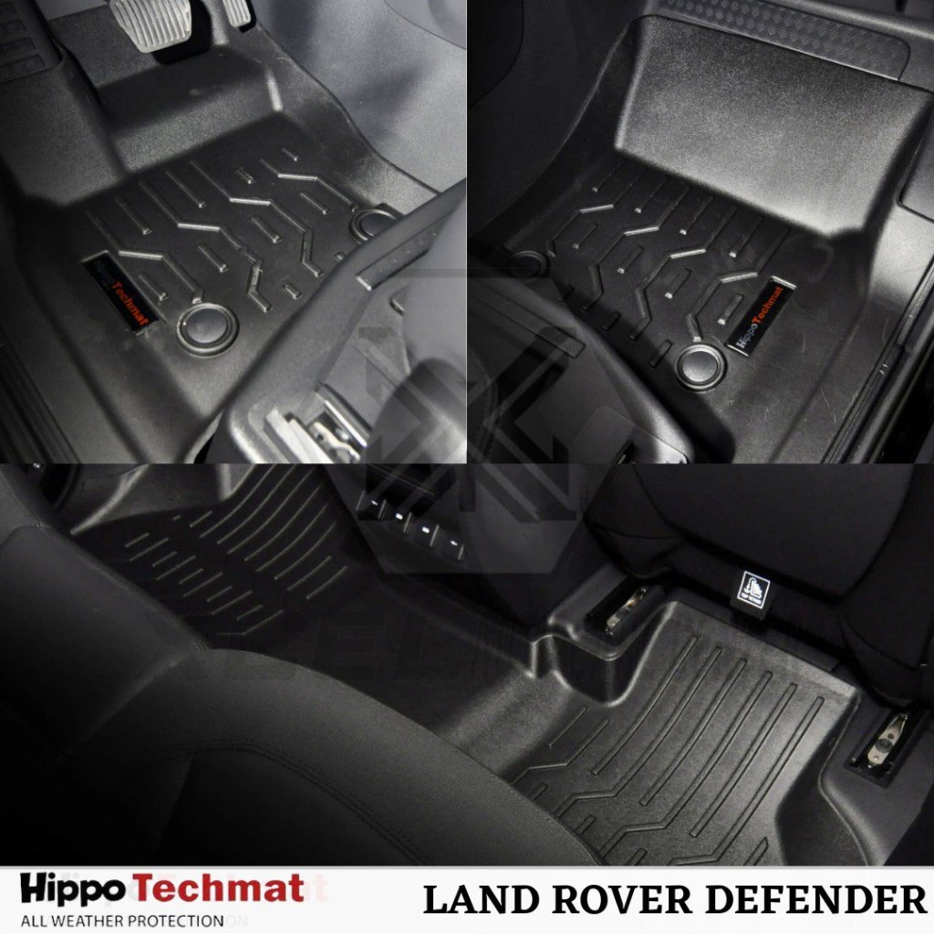 TOYOTA LAND ROVER DEFENDER 110 HIPPO TECHMAT PRO DEEP DISH CAR MATS ...