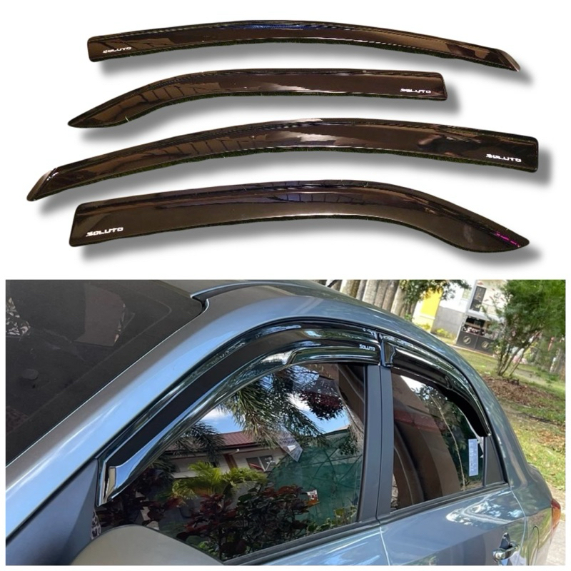 Kia Soluto 2019 - 2024 Premium Rain Visor | Shopee Philippines