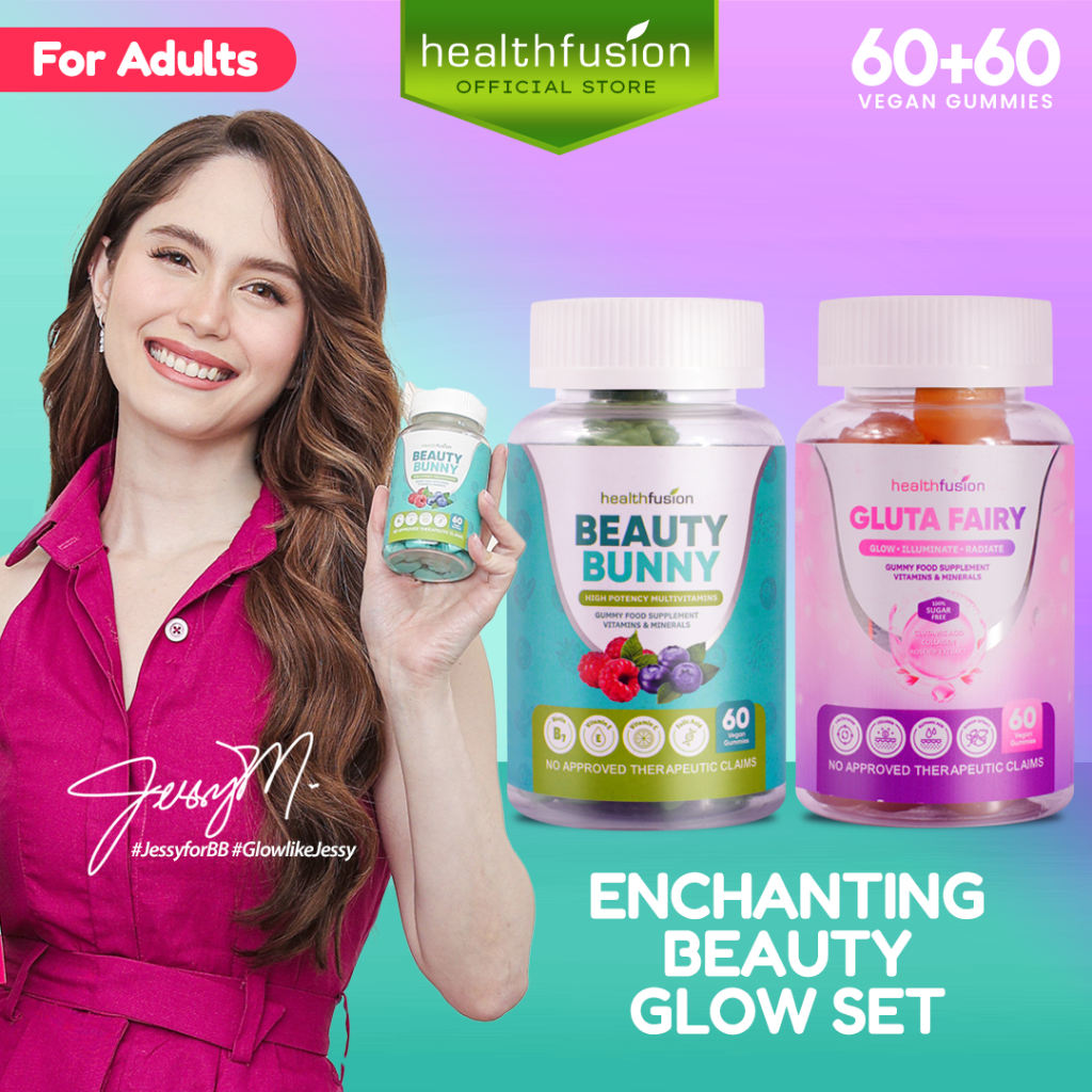 [ENCHANTING BEAUTY GLOW SET] BEAUTY BUNNY 60s + GLUTA FAIRY 60s | Vegan ...