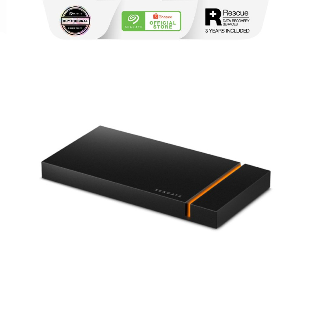 Seagate FireCuda 1TB/2TB Portable USB-C NVMe Gaming External SSD Solid ...