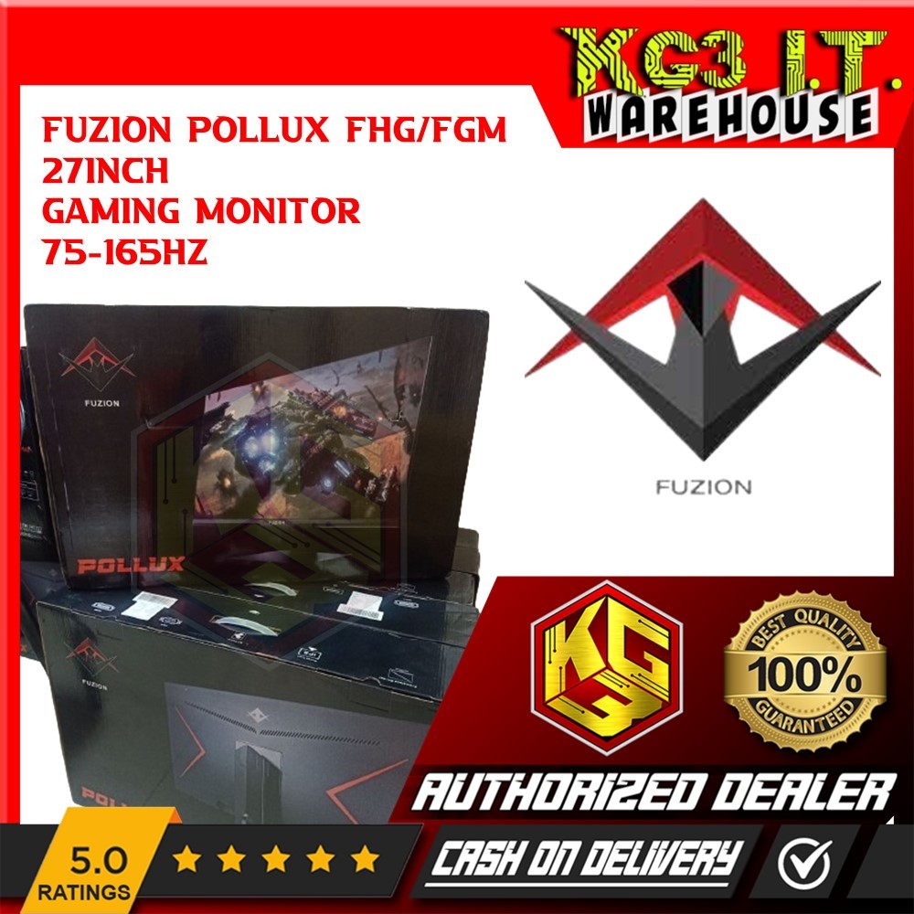 Fuzion Pollux FHG/FGM | 24"/27" | Gaming Monitor | 75-165Hz |1ms ...