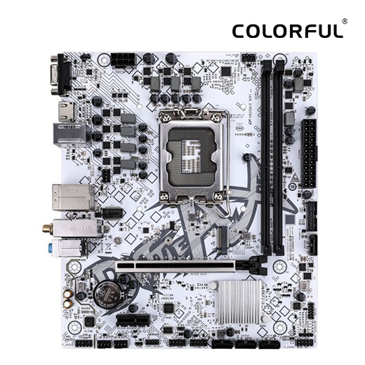 Colorful BATTLE-AX H610M-E WIFI V20 Motherboard - Intel H610 (LGA 1700 ...