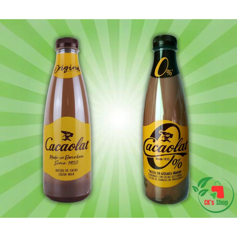 Cacaolat Original Cocoa Milkshake 1L - Gluten Free | Shopee Philippines