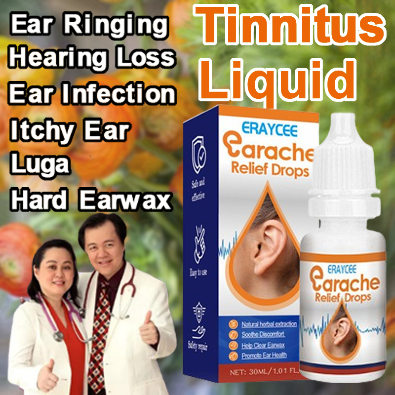 Tinnitus liquid Ear Drops Treatment Original Ear Pain Liquid For ...