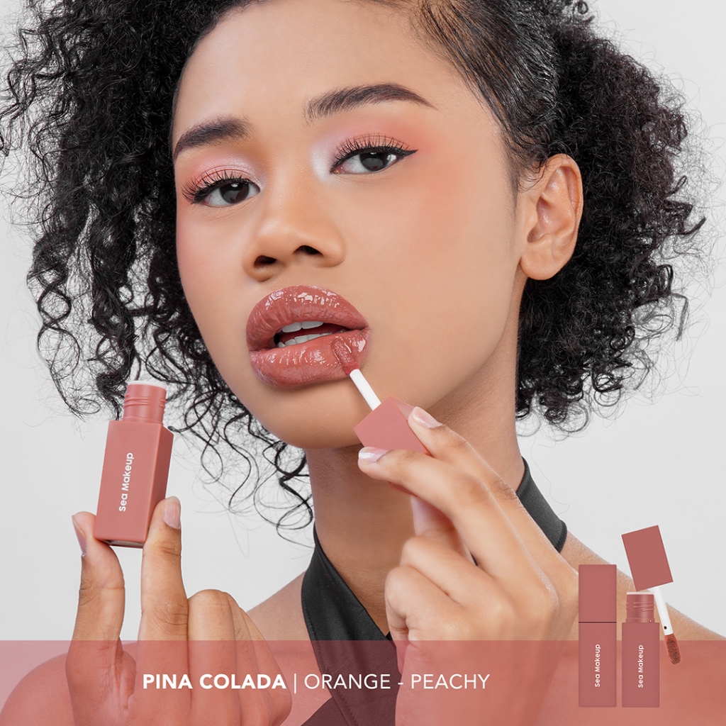 Sea Makeup Lacquer Shake Lip Ink - Glossy Finish Waterproof Longer ...