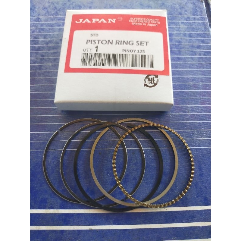 PISTON RING PINOY-125 STANDARD JAPAN | Shopee Philippines