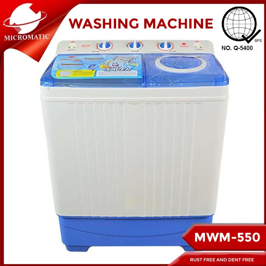 Micromatic MWM550 5.5Kg Washing Machine | Shopee Philippines