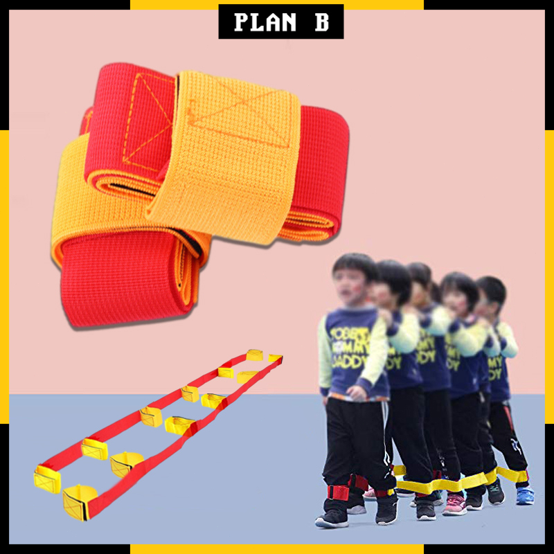 6 People Footstep Running Race Strap Outdoor Teamwork Game Rope For ...