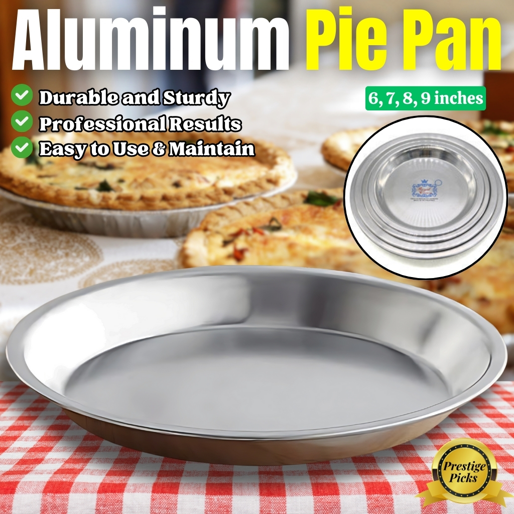 Aluminum Pie Pan for Baking Round Pie Plate Molder Buko Pie Egg Pie ...