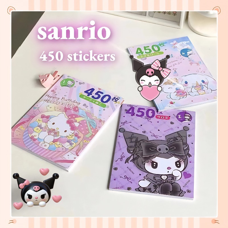 Sticker 450pcs Sanrio Sticker book cartoon stickers and art stickers ...