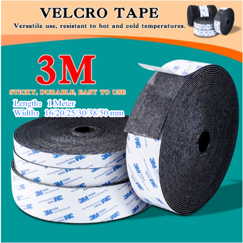 Velcro Tape Self Adhesive Heavy Duty 3M Hook and Loop Tape Self-Adhesive Sticky Back Fastening ...