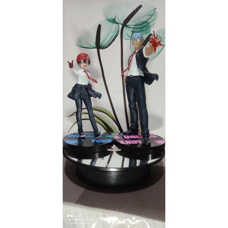 Undead Unluck Andy and Fuuko Izumo Figure Set of 2 Trio Try iT FuRyu ...