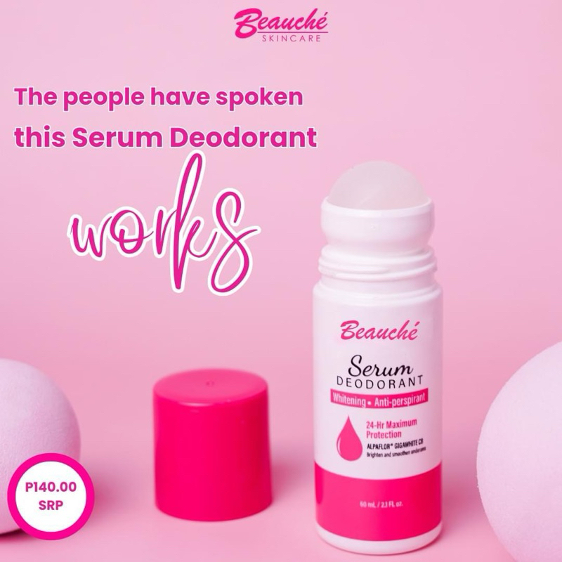 Beauché Serum Deodorant (60ml) | Shopee Philippines