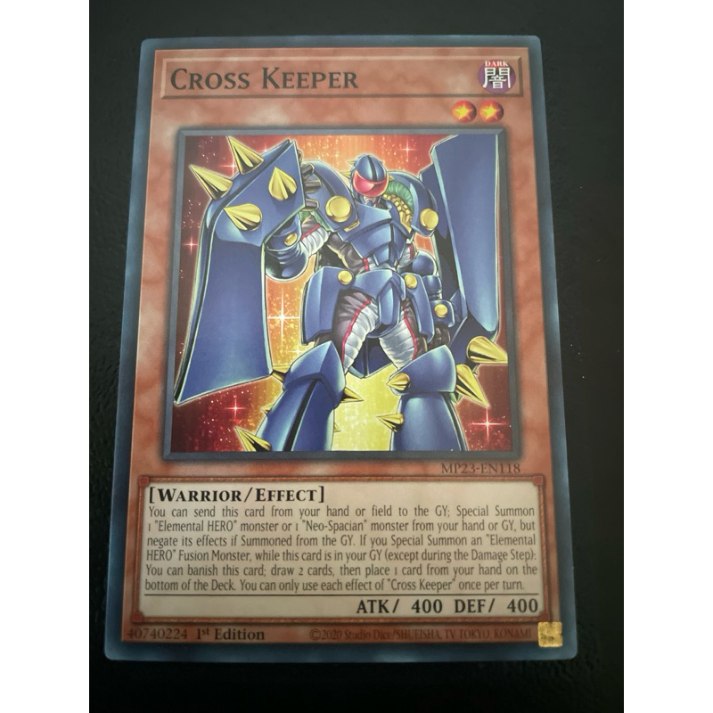 Yugioh - Cross Keeper (TCG) | Shopee Philippines