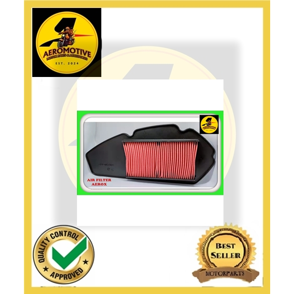 AIR FILTER FOR MOTORCYCLE YAMAHA AEROX | Shopee Philippines