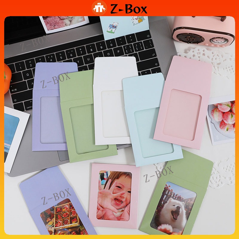 High Beauty Macaron Window Opening Film Envelope Bag Small Card Cover ...