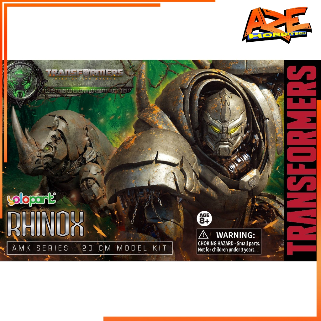 Yolopark Rhinox Rise of the Beast AMK Series 20cm Model Kit ...