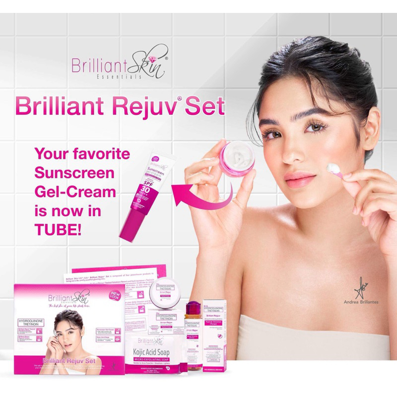 Authentic Brilliant Rejuv. Whitening Set (New packaging) with cpr New ...