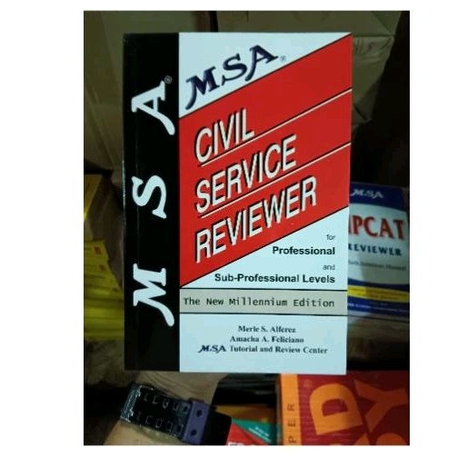 MSA Civil Service Reviewer for Professional and Sub-Professional levels ...