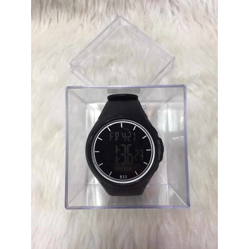 MEN'S DIGITAL WATCH 511 MATTE FACE,WATER RESISTANT | Shopee Philippines