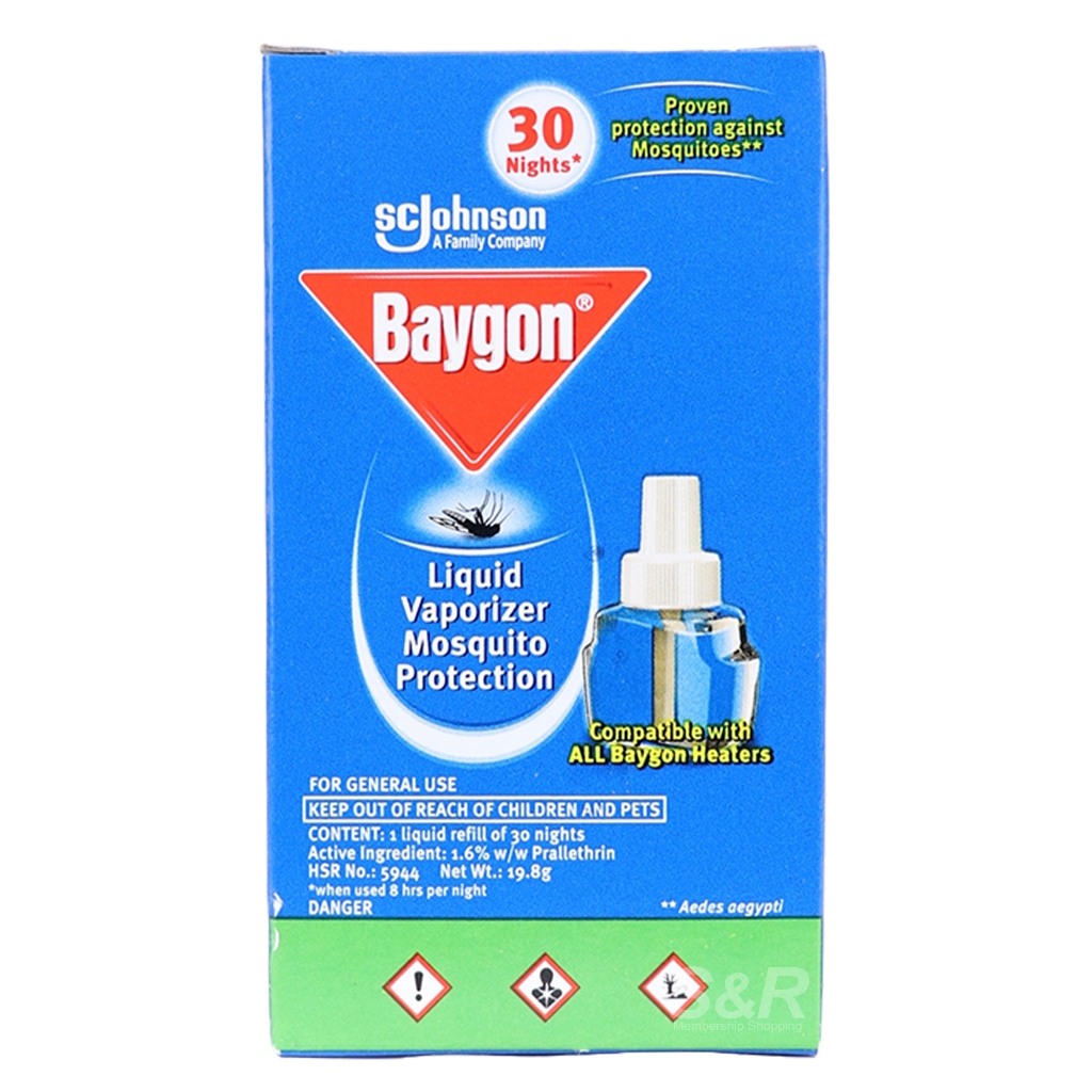 Baygon Liquid Vaporizer Refill 2pcs | Shopee Philippines