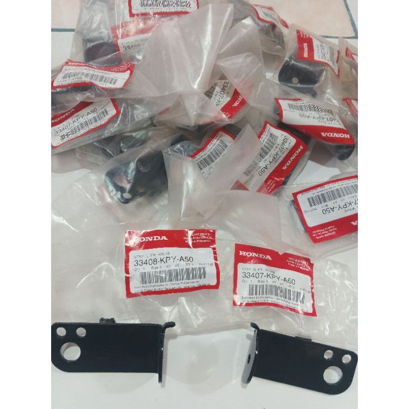 xrm 125 signal light bracket genuine (HONDA). | Shopee Philippines