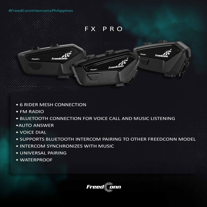 FreedConn Intercom Bluetooth Communication KyPro, Tmax S pro,Tcom VB Pro, FG, FX, R3 | Shopee ...