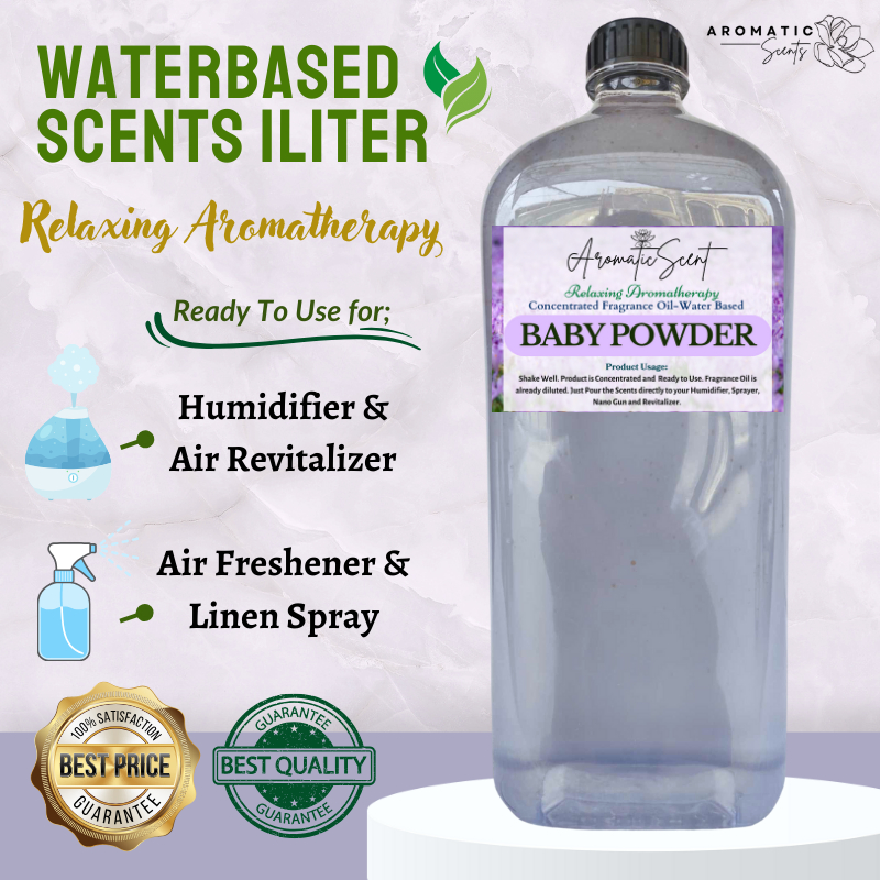 Aromatic BABY POWDER 1L Water Based Scents for Humidifier, Air ...