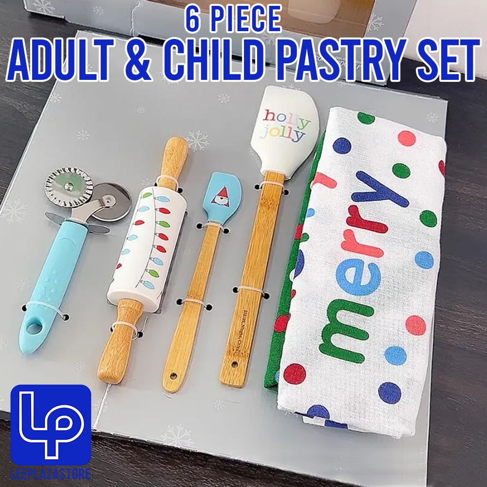 6-Pieces Adult & Child Pastry Set, Baking Sets Kitchen Accessories ...