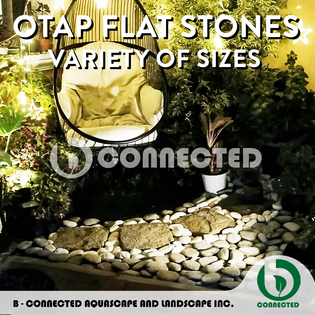 OTAP FLAT STONE ROCK PEBBLES BY BCONNECTED - INTERIOR / GARDEN ...