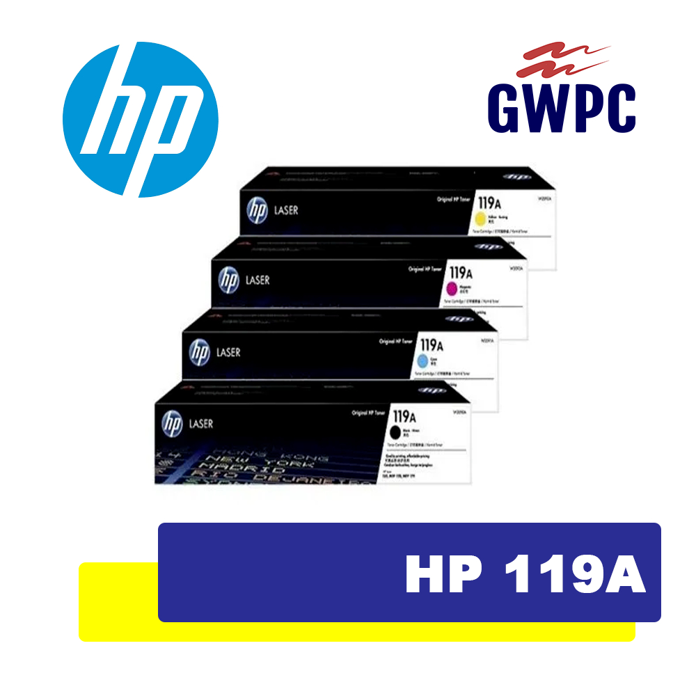 HP 119A Black Original Laser Toner Cartridge 120A Drum Cartridge ...