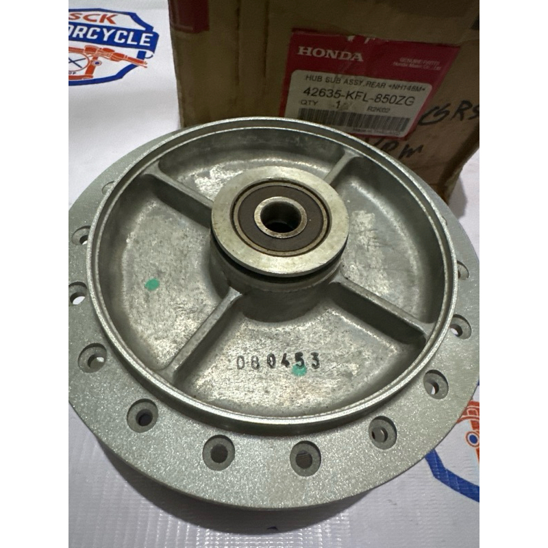 HONDA XRM 110 REAR HUB GENUINE | Shopee Philippines