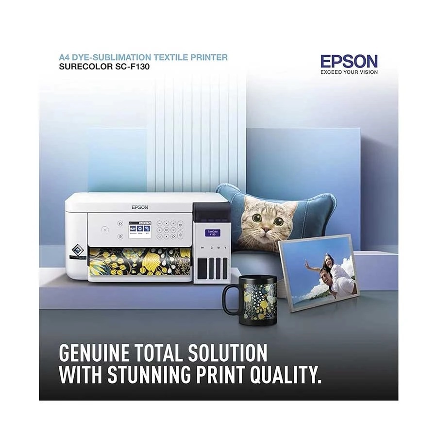 Epson SureColor SC-F130 A4 Dye-Sublimation Textile Printer | Shopee ...
