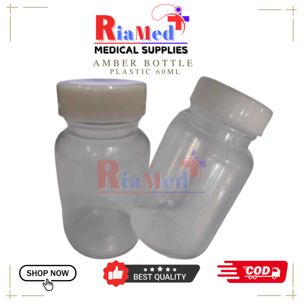 AMBER BOTTLE PLASTIC/DRUG TEST BOTTLE CLEAR | Shopee Philippines