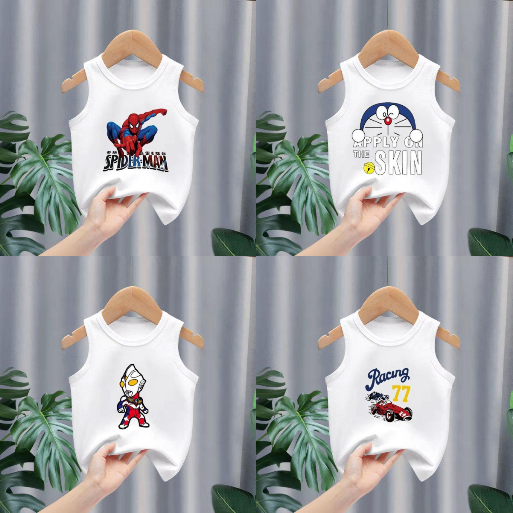 Fashion Summer Sando for Kids Homewear Printed Sando for Boys & Girls ...