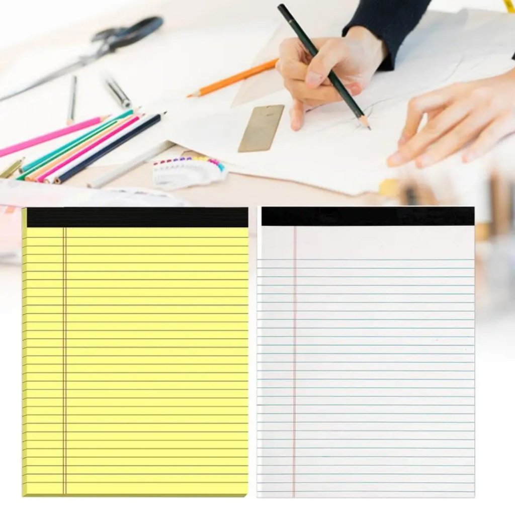 Stradmore 5+1 Legal Pads 8.5 x 14 in Long Bond paper | Shopee Philippines