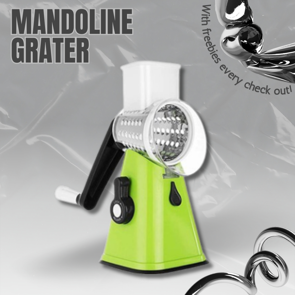 Multi-Function Table Top Rotary Grater Vegetable Shredded Potato ...