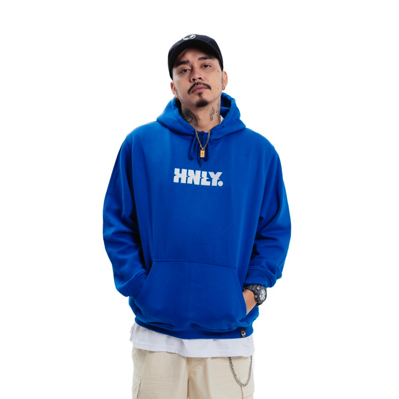 HNLY COLORED HOODIE - BLUE | Shopee Philippines