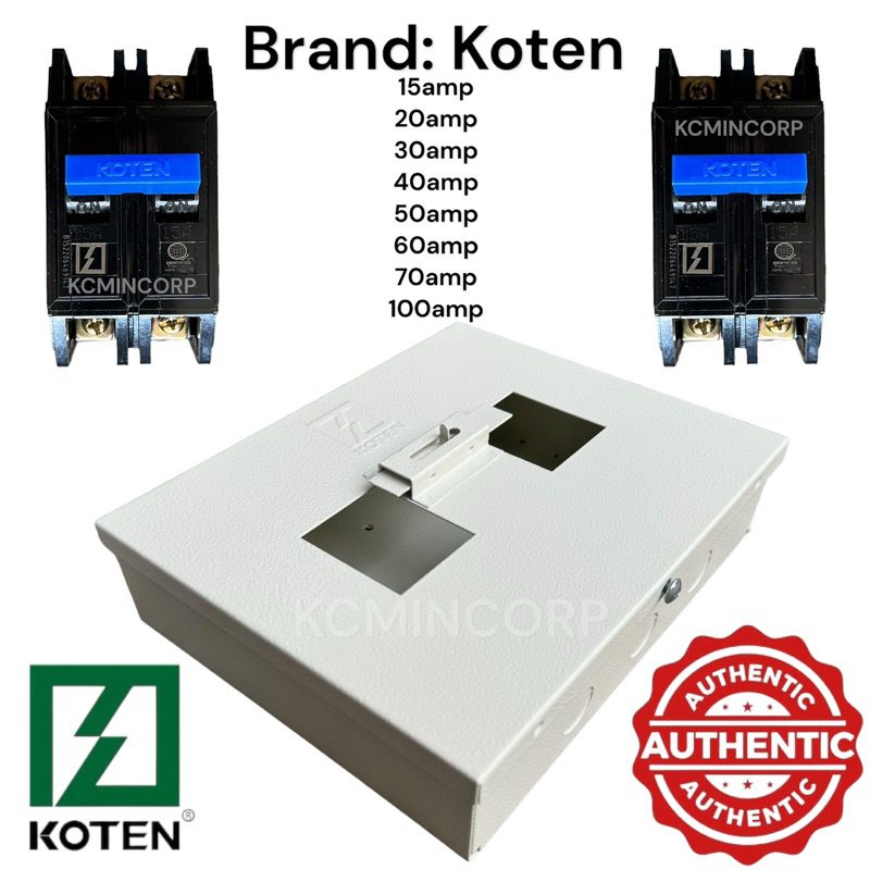 Koten MTS Manual Transfer Switch - Bolton(HPH) with breaker SET ...