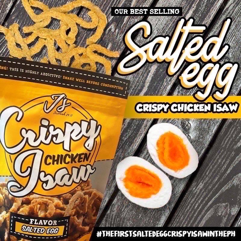JS CRISPY CHICKEN ISAW CHIPS SALTED EGG 100G | Shopee Philippines