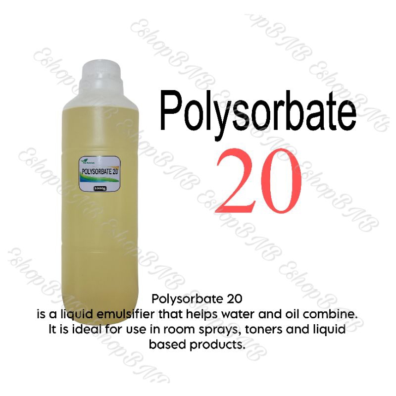 Polysorbate 20 | Tween 20 | 100g, 250g, 500g, 1kg | Shopee Philippines
