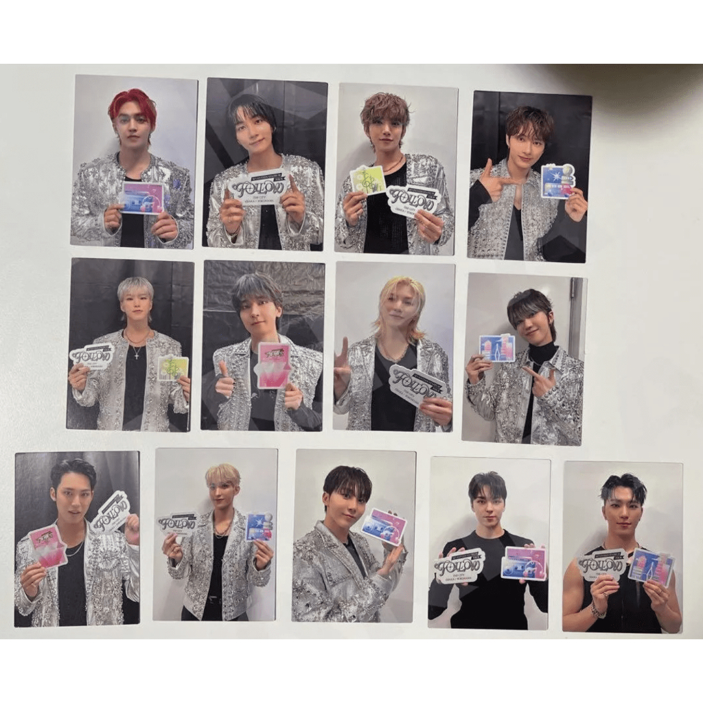 SEVENTEEN STADIUM TOUR FOLLOW THE CITY AGAIN JAPAN STAMP RALLY PHOTO ...
