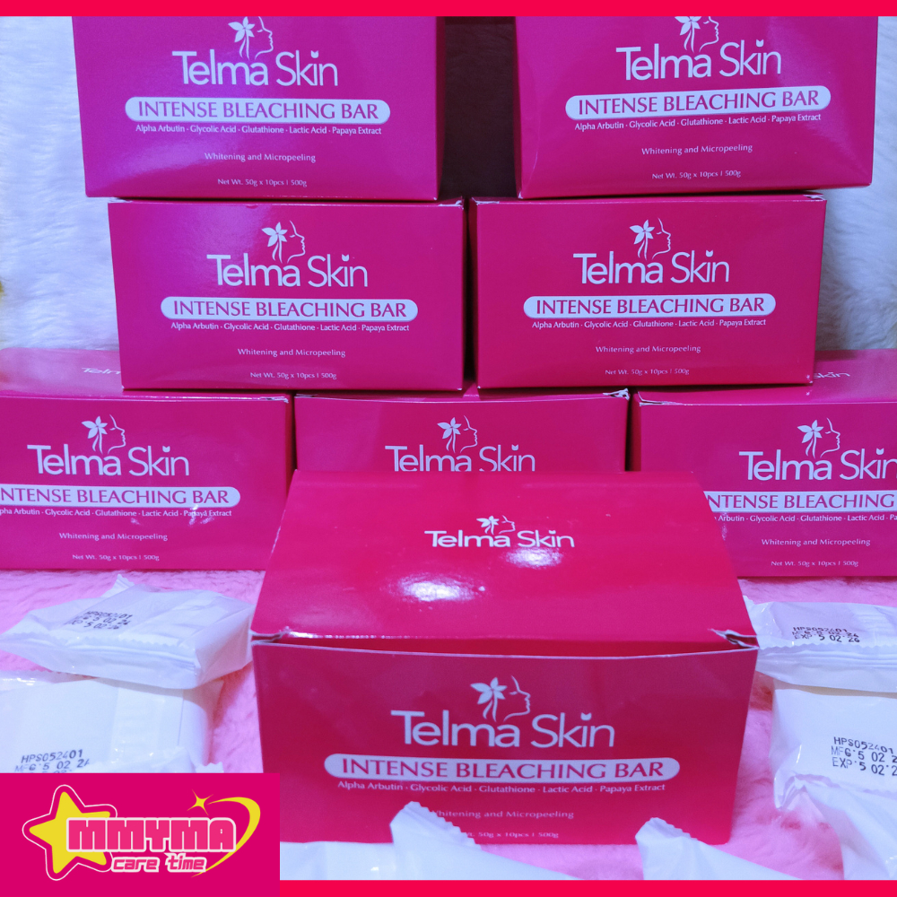 Telma Skin Intense Bleaching Bar 1 Box 10 bars | Shopee Philippines